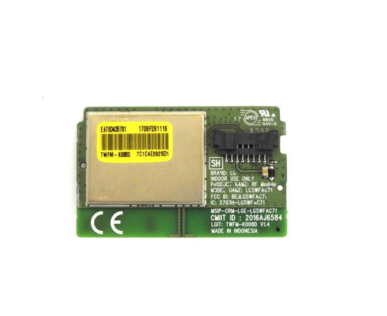 LG 65UJ6200-UA Wi-Fi Module EAT63435701 - TV Parts Home