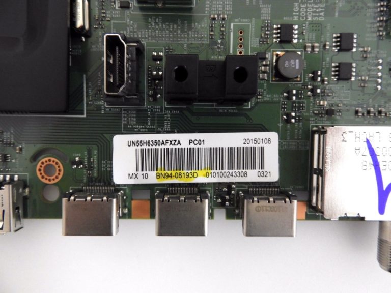 Samsung UN55H6350AF Main Board BN94-08193D - TV Parts Home