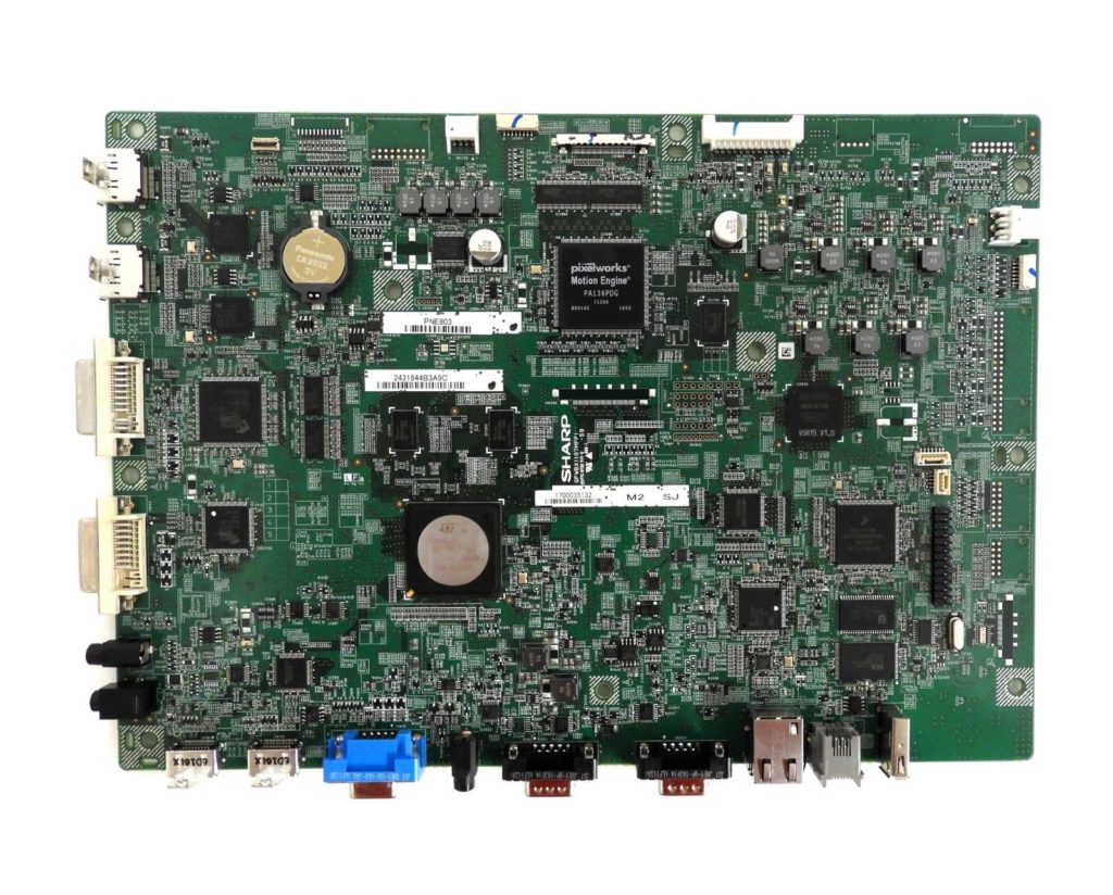 Sharp PN-E803 Main Board QPWBX1197MPP1 - TV Parts Home
