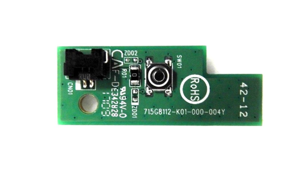 Insignia NS-39DR510NA17 Power Button 715G8112-K01-000-004Y - TV Parts Home