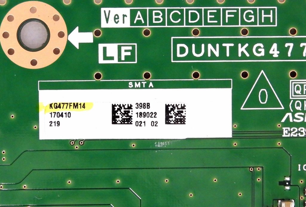 Sharp PN-LE701 / LC-70LE661U T-Con Board DUNTKG477FM14 - TV Parts Home