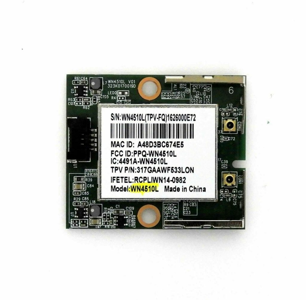 VIZIO D40U-D1 WI-FI Module Board 317GAAWF533LON , WN4510L - TV Parts Home