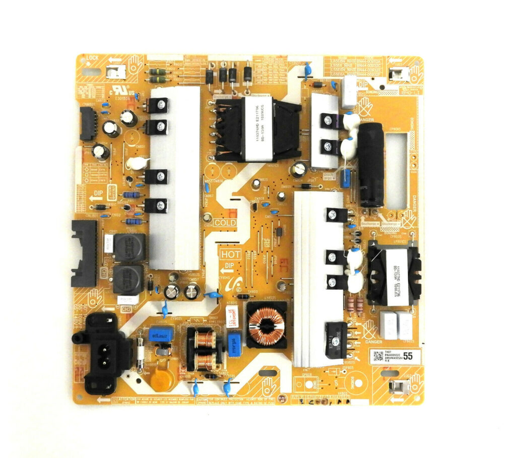 Samsung UN55NU7100F, UN55NU7500F, UN55NU7300F Power Supply Board BN44 ...